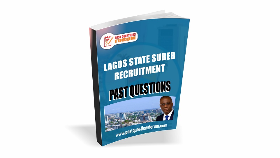 Lagos State Subeb Past Questions and Answers Download PDF 2021